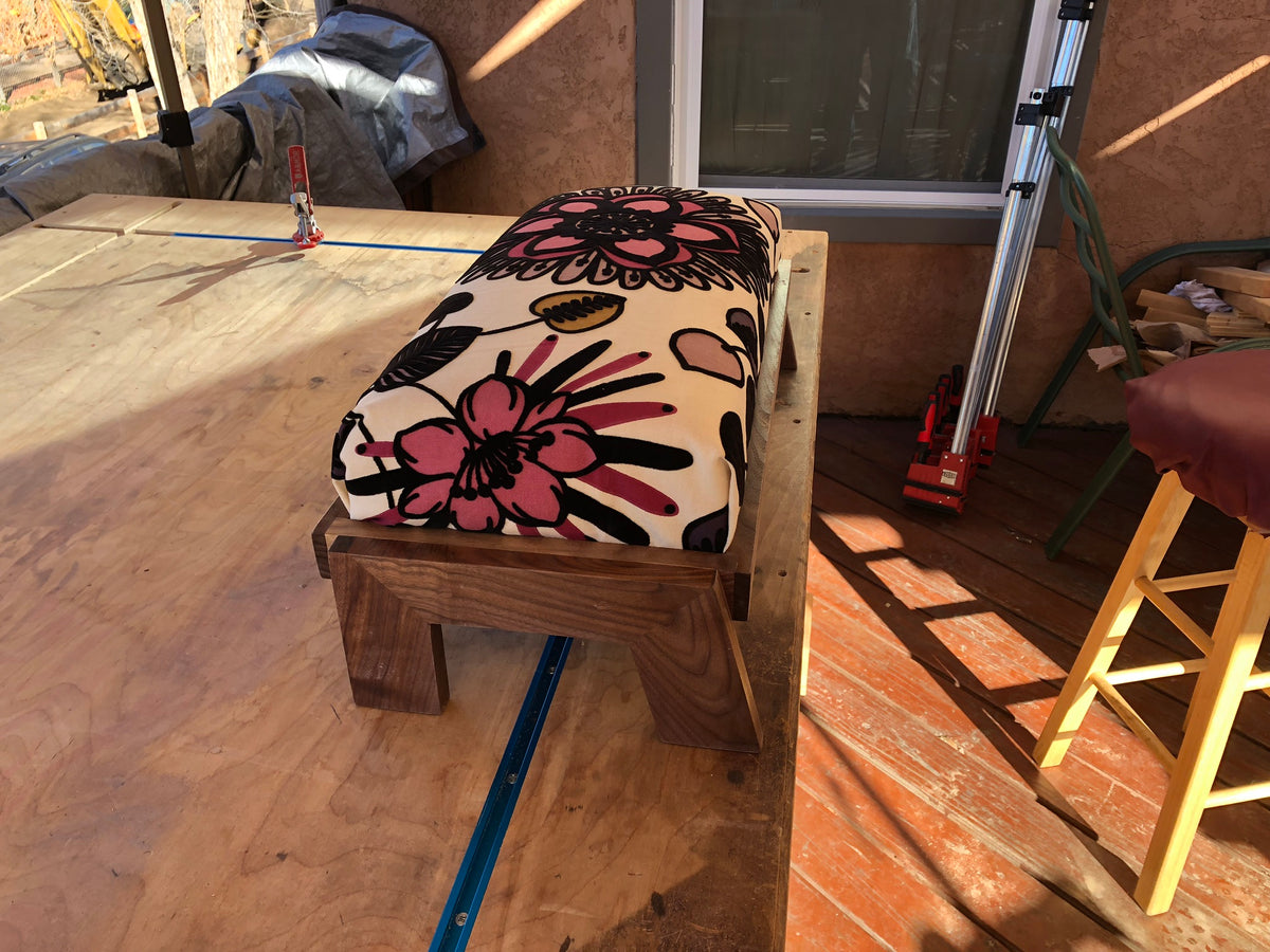 Foot Rest Plans – MK Designs Fine Woodworking and More L.L.C.