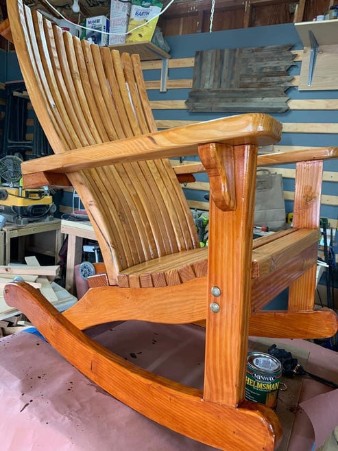Modern Comfort Design Adirondack Chairs – MK Designs Fine Woodworking ...